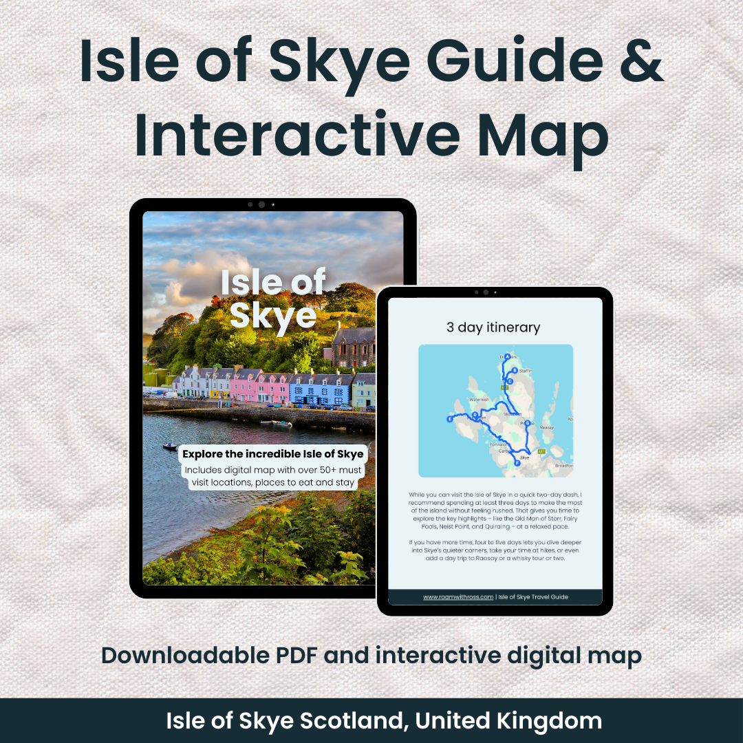 Isle of Skye PDF Guide & Digital Map – Roam with Ross Store
